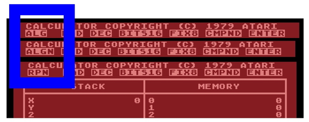 AtariWiki V3.1: Atari Calculator